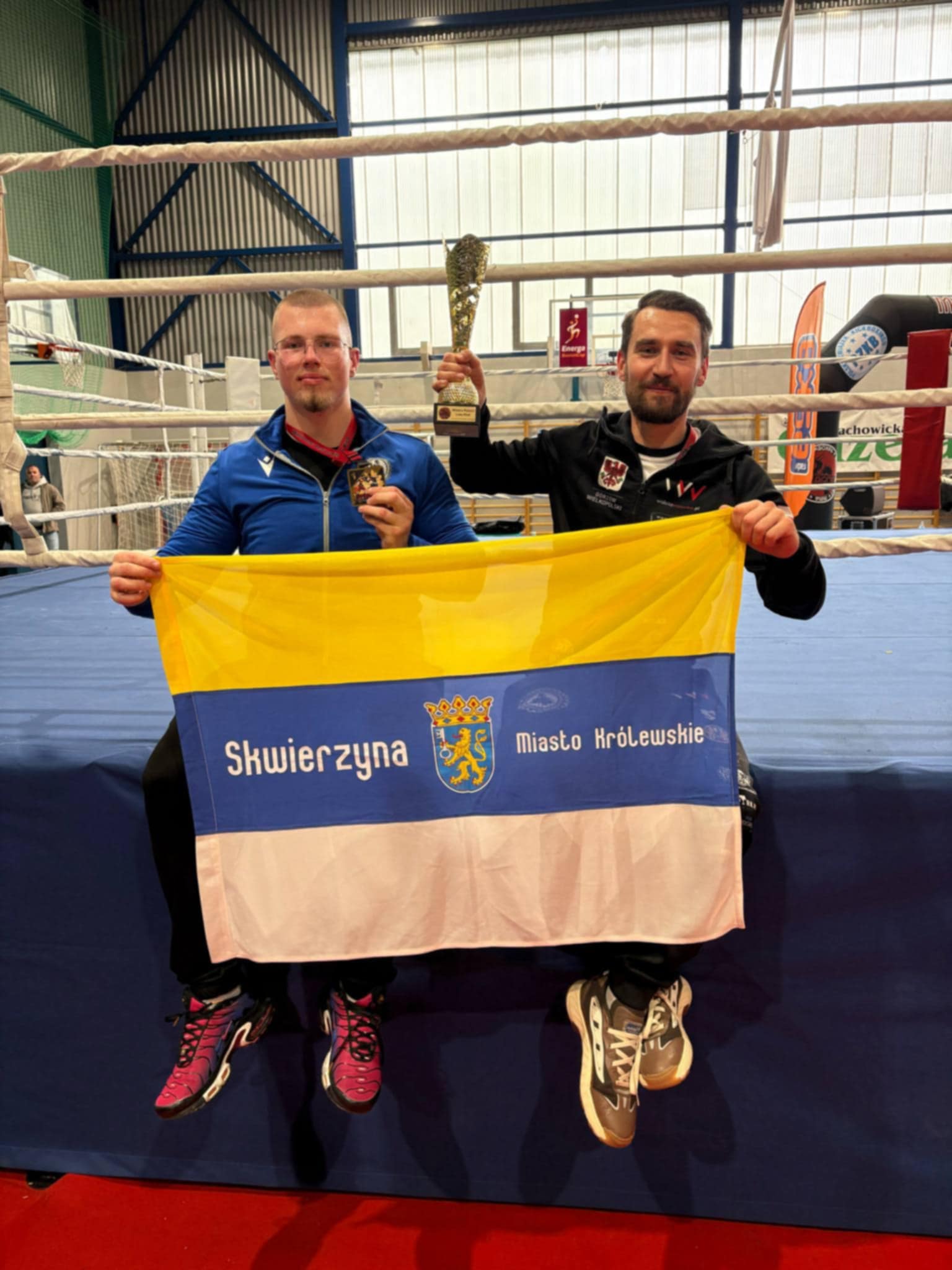 ALAN KOZŁOWSKI Z TRZEBISZEWA MISTRZEM POLSKI W KICKBOXINGU!!! | Skwierzyna